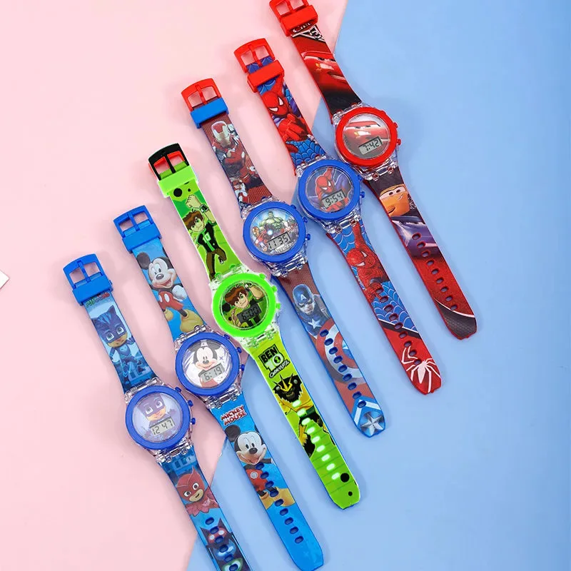 Disney-Marvel-Digital-Kids-Watch-Spiderman-Iron-Man-Children-Music ...