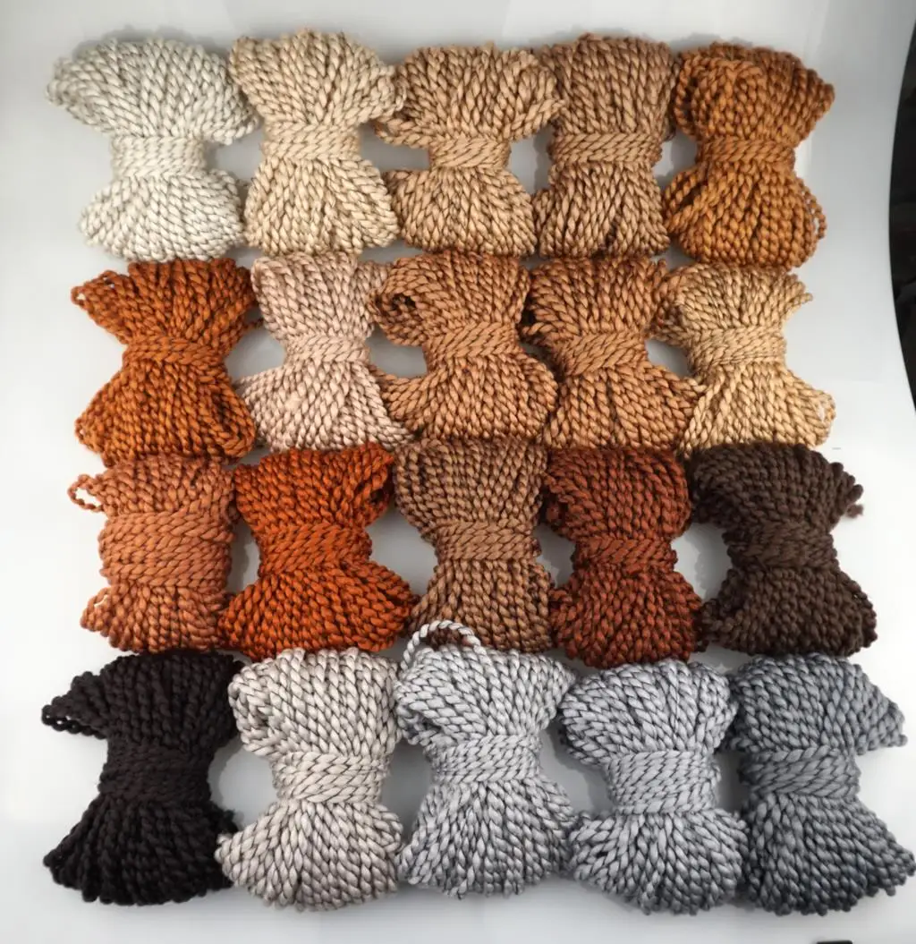 90g-curly-hair-Coils-of-Wool-felt-Carded-Sheep-Wool-Roving-Fiber-Needle ...