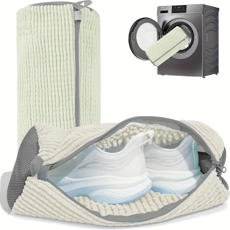 1pc Reusable Washing Machine Bag for Shoes Cleaning Sneakers and Tennis ...
