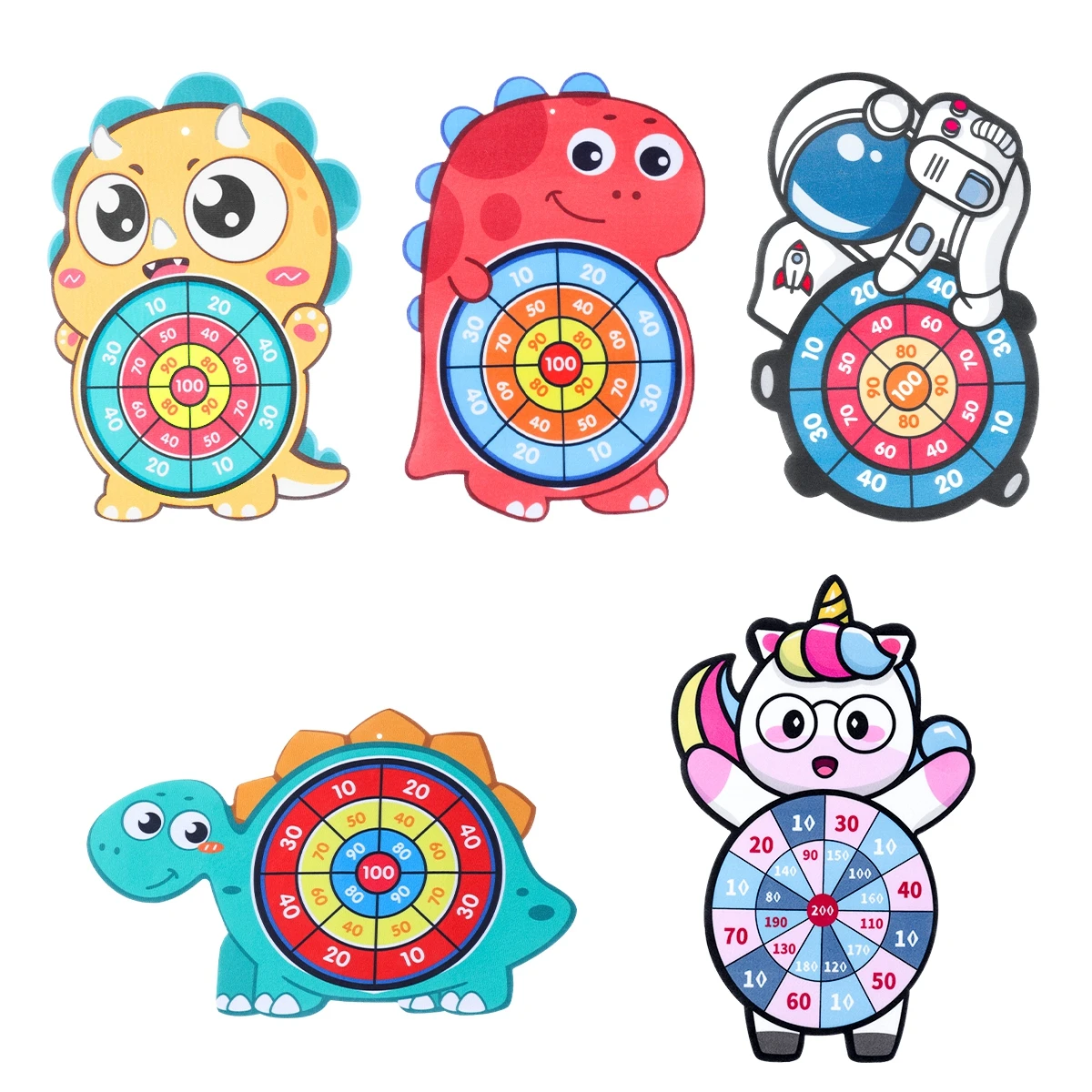 Children-Cartoon-Animal-Dart-Board-Sticky-Ball-Educational-Toy-Dinosaur ...