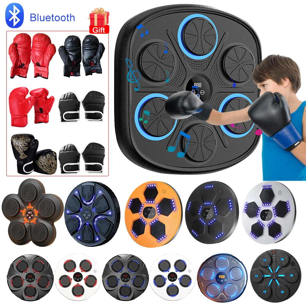 New-Music-Boxing-Machine-Bluetooth-Wall-Target-Punching-Training ...