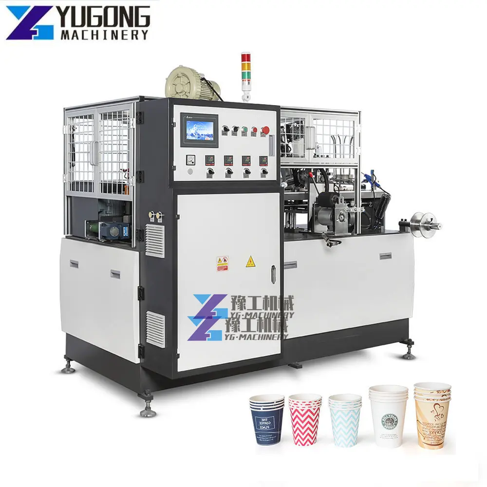 YG-Fully-Automatic-Disposable-Paper-Coffee-Cup-Production-Making-Machine-Hydraulic-Disposable ...