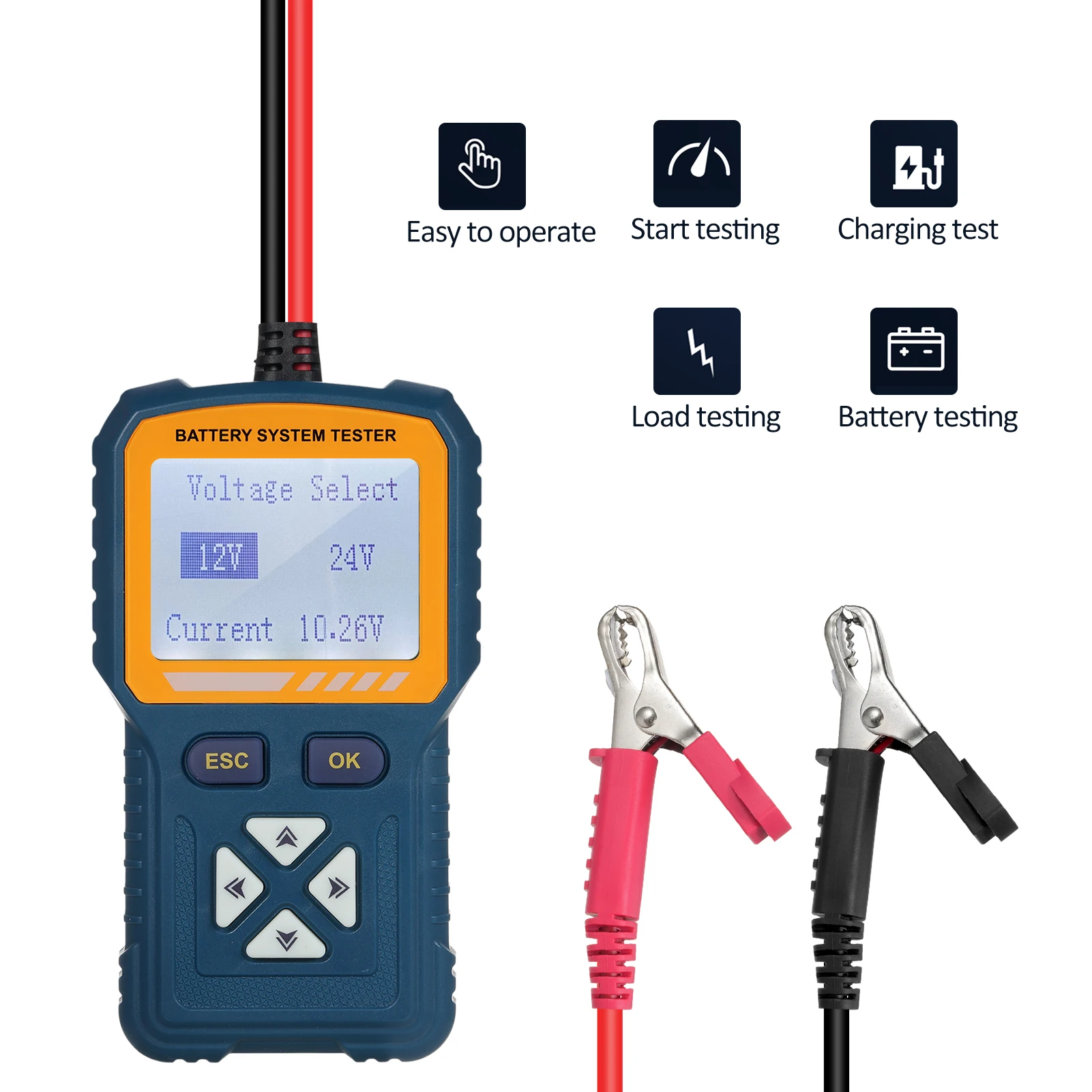 Port-til-Tester-Battery-Car-alta-precis-o-True-4-Wire-Battery-Testing ...