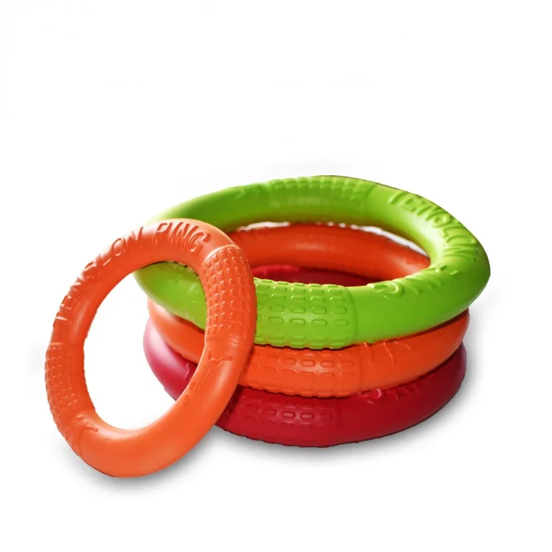 18-27CM-Dog-Toys-for-Large-Dogs-EVA-Interactive-Training-Ring-Puller ...
