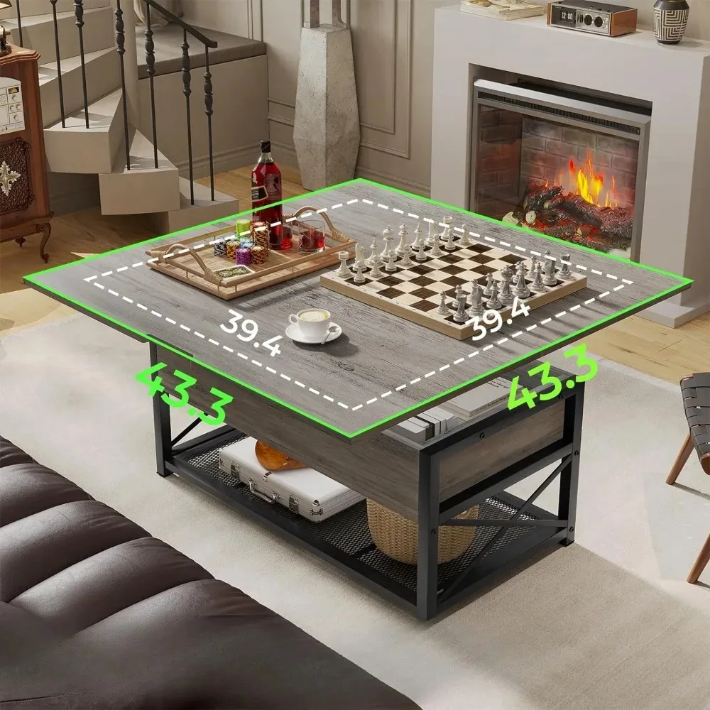 43-Lift-Top-Coffee-Table-3-in-1-Multi-Function-Small-Coffees-Tables ...