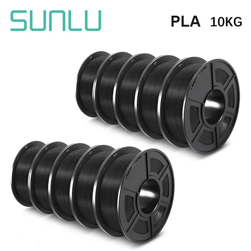 SUNLU-PLA-Filament-1KG-10-Rolls-1-75MM-No-Bubble-Non-Toxic-Eco-Friendly ...