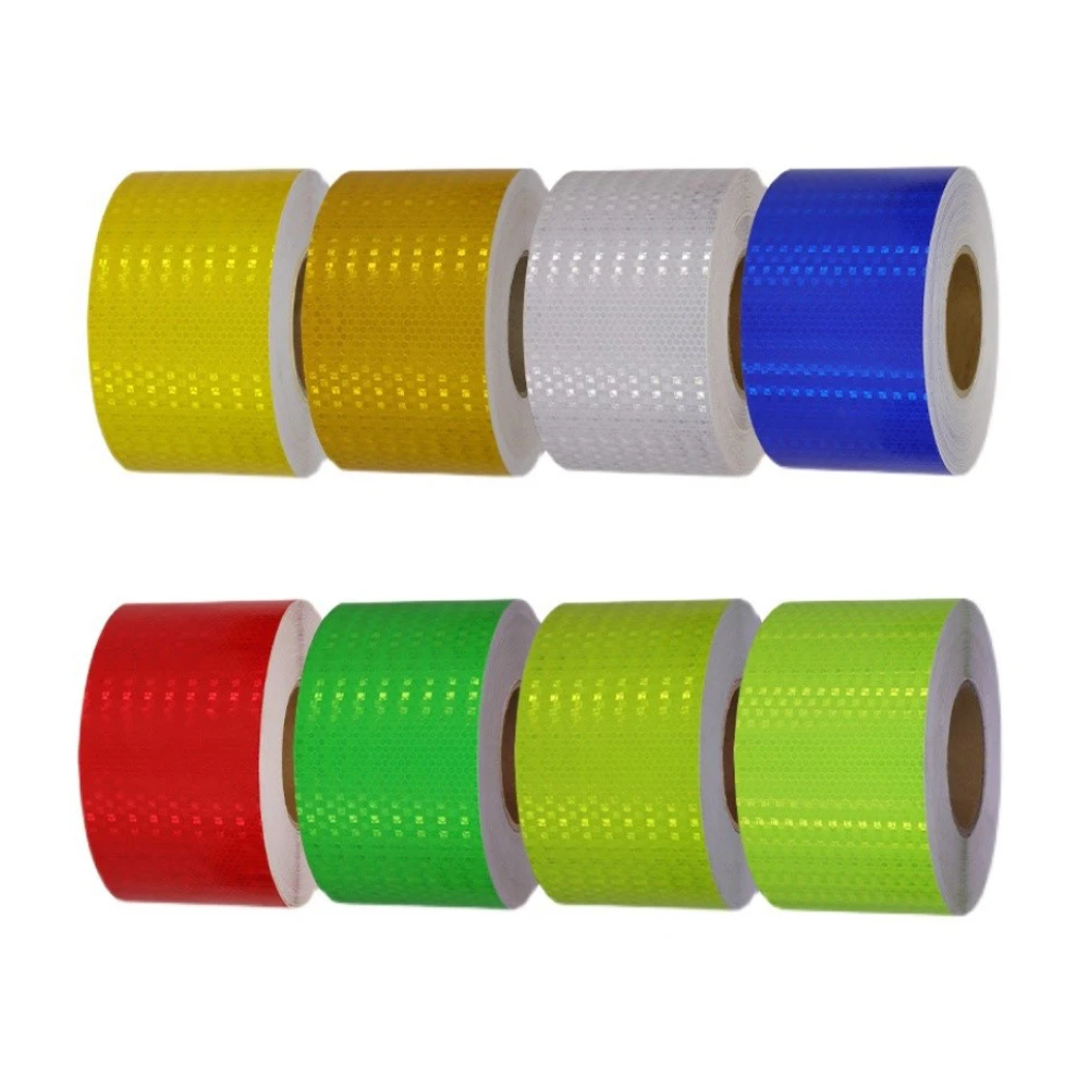 10cmX5m/Roll Car Truck Reflective Safety Tape Waterproof Night Warning ...