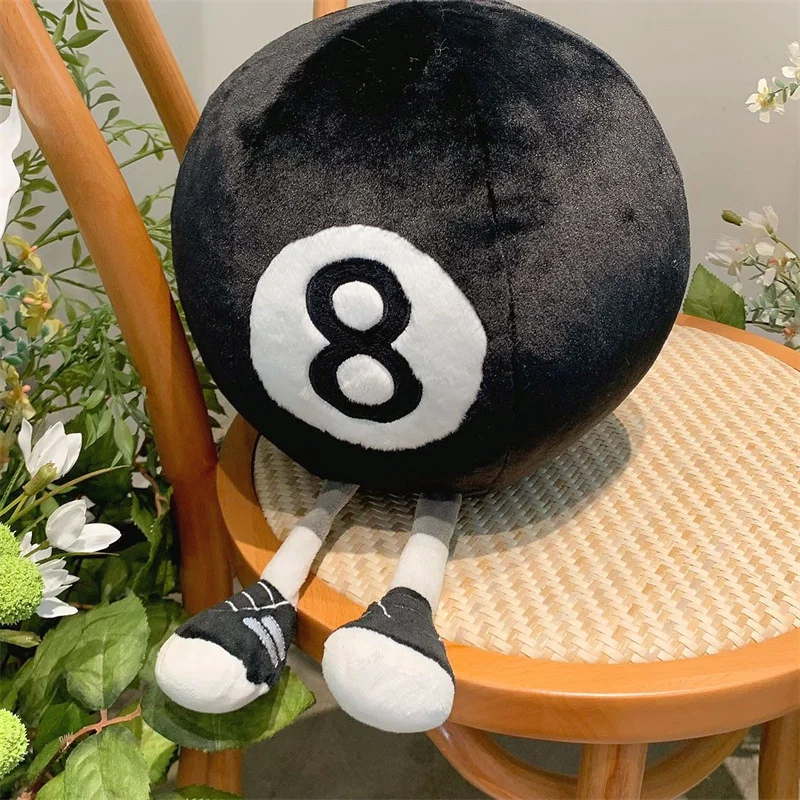 Fun-Hot-Selling-28cm-Long-Legs-Billiard-Ball-Plush-Doll-Throw-Pillow ...