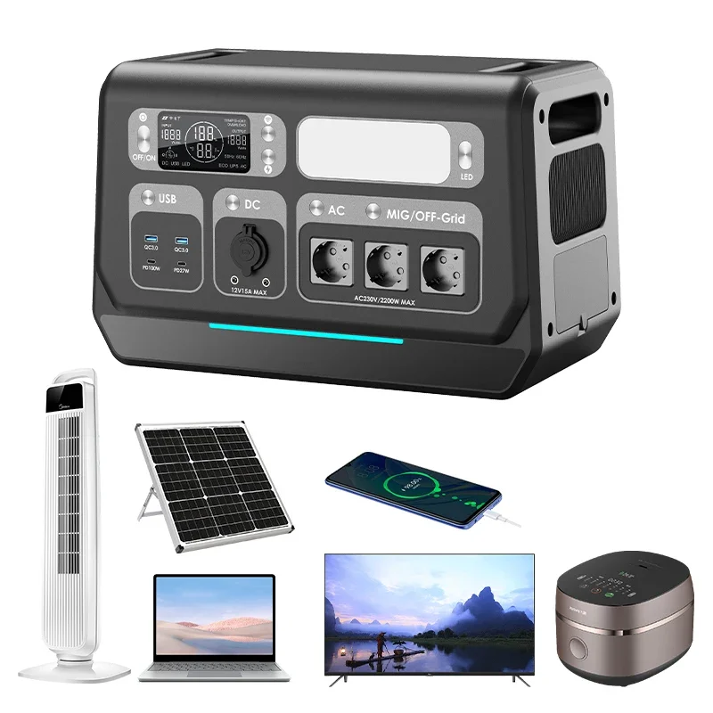Home-Portable-Power-Station-Lithium-Battery-Pack-800w-512wh-Solar ...