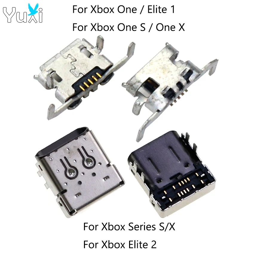 YuXi-puerto-de-carga-Micro-USB-para-Xbox-One-Conector-de-5-piezas-para ...