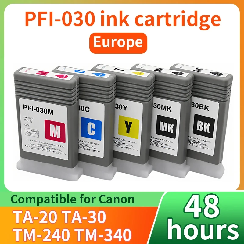 55ML PFI-030 PFI030 PFI 030 Ink Cartridge PFI030 Compatible For Canon ...