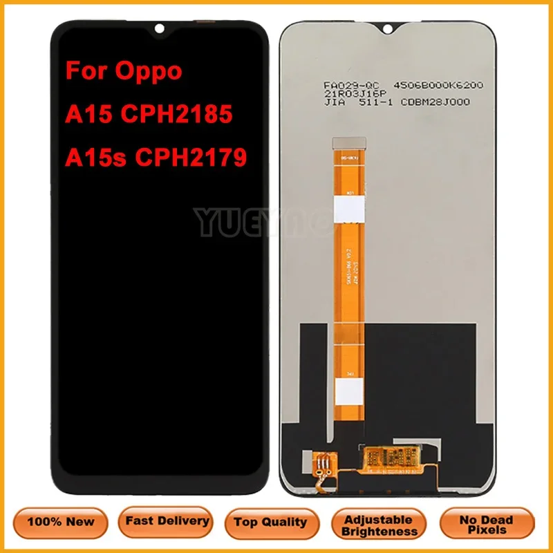 Display-For-OPPO-A15-A15S-LCD-CPH2185-CPH2179-LCD-Display-Digitizer ...