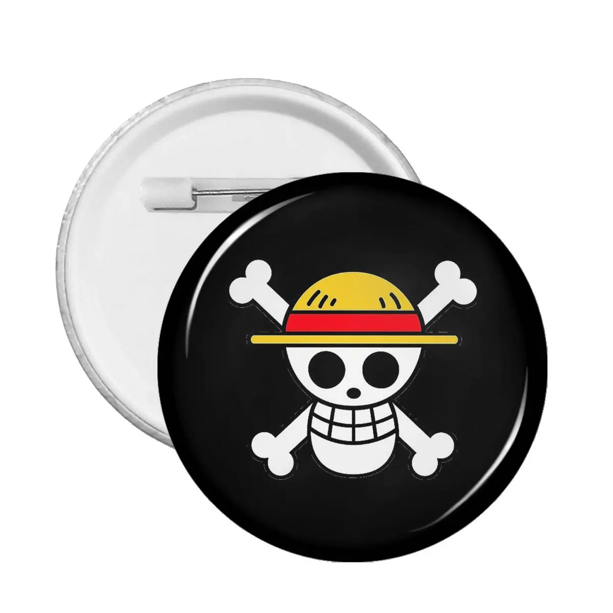 One-Piece-Monkey-D-Luffy-Pin-Badge-For-Clothes-Badges-Brooches-Metal ...
