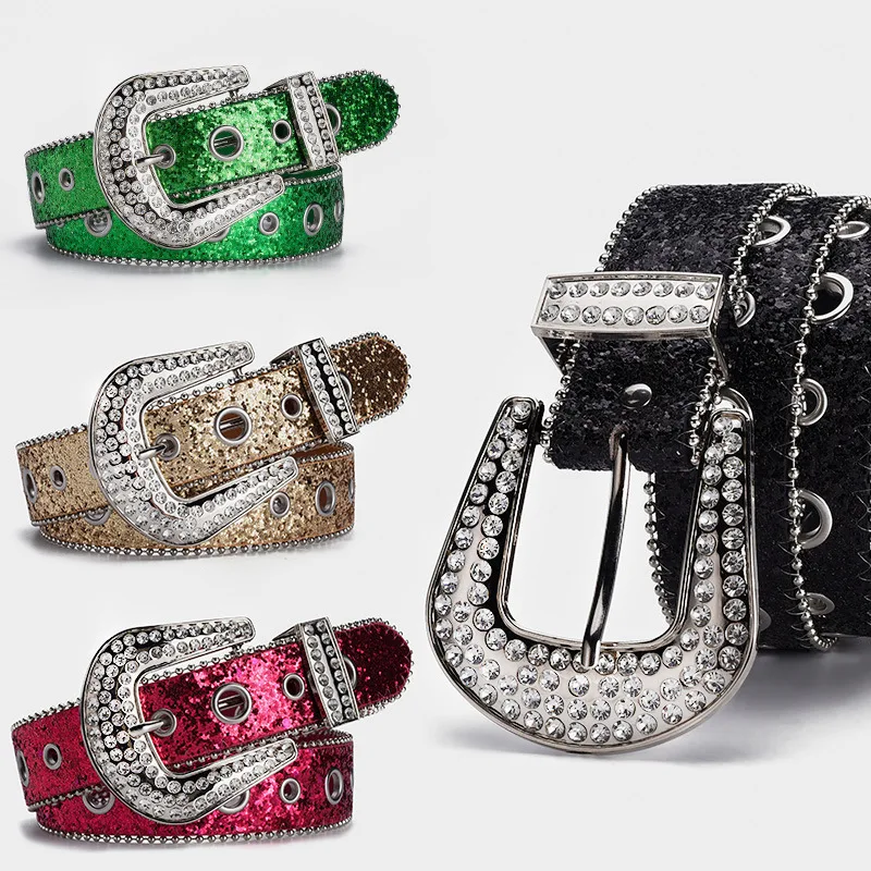 Trendy-Rhinestone-Luxury-BB-Belt-Women-Ins-Style-Personality-Sequins ...
