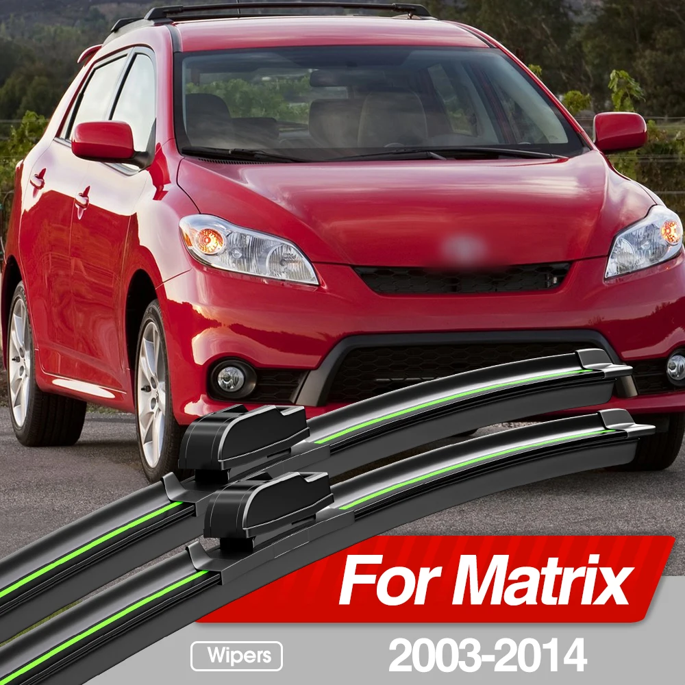 For-Toyota-Matrix-2003-2014-Front-Windshield-Wiper-Blades-2pcs ...