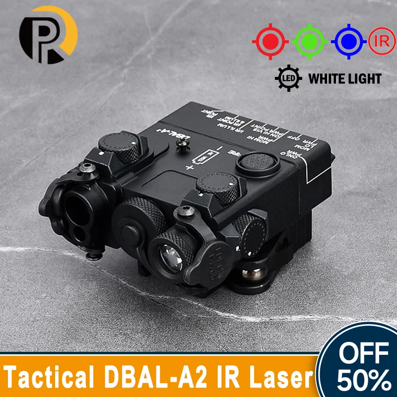 Tactical-Metal-CNC-DBAL-A2-Laser-Red-Green-Blue-Dot-IR-Laser-Strobe ...