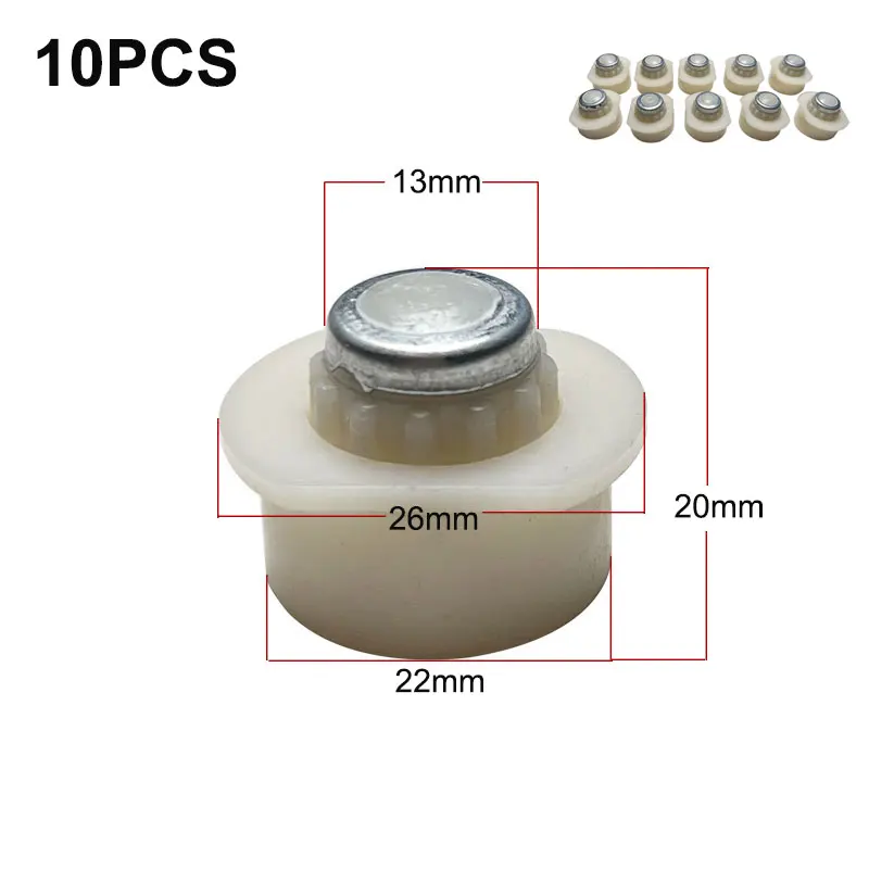10PCS-LEVEL-ROD-BUTTON-PUSH-BUTTONS-FOR-ALUMINUM-LEVEL-ROD-ROUND-BUCKLE ...