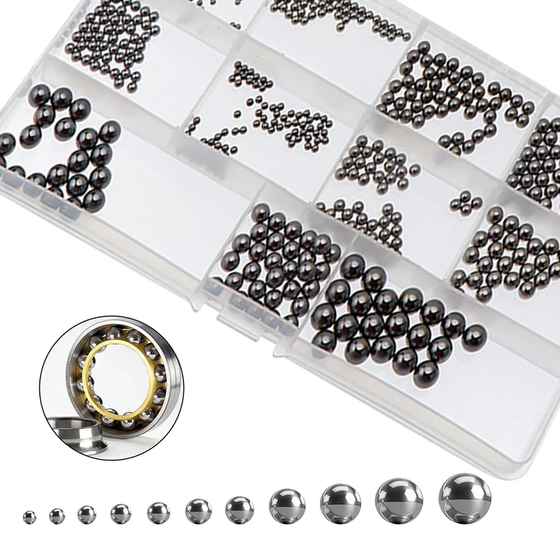 510pcs-304-Stainless-Steel-Beads-Ball-Bearing-Metric-Precision-Screw-Bicycle-Cycling-Slingshot ...