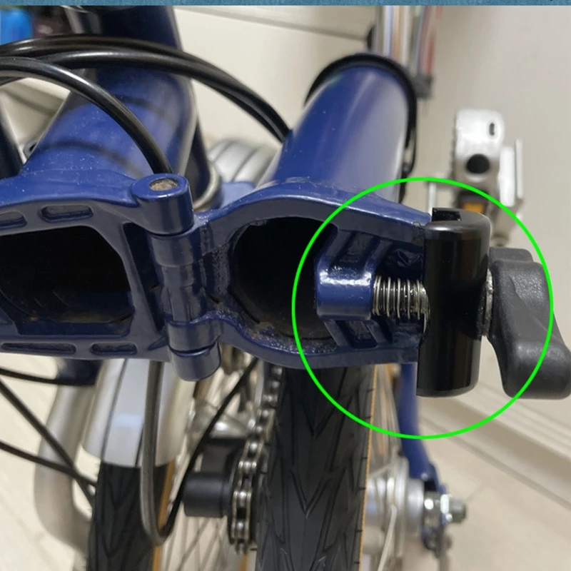 사이클링 자전거 C 후크 클램프 플레이트 브롬튼 3sixty 접이식 자전거 자전거 알루미늄 합금 마그네틱 힌지 클램프 플레이트