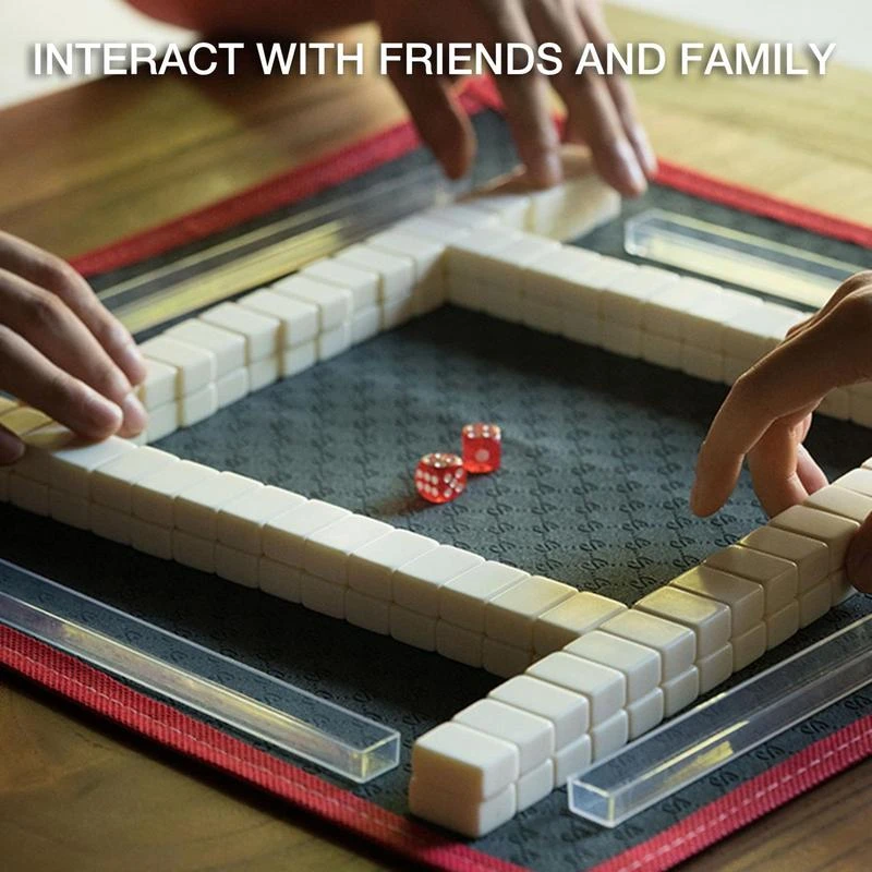 Mini Travel Mahjong Set Home Board Game Sets Portable Elaborately ...