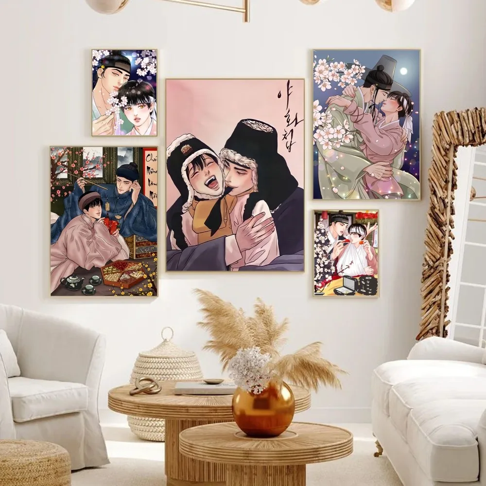 Comic-p-painter-of-the-n-night-Vintage-Posters-Sticky-Vintage-Room-Home ...