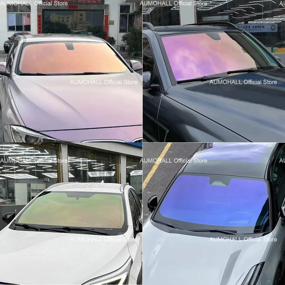 1Mx3M-Chameleon-Windshield-Foils-Color-Changing-Film-Decals-Car-Window ...