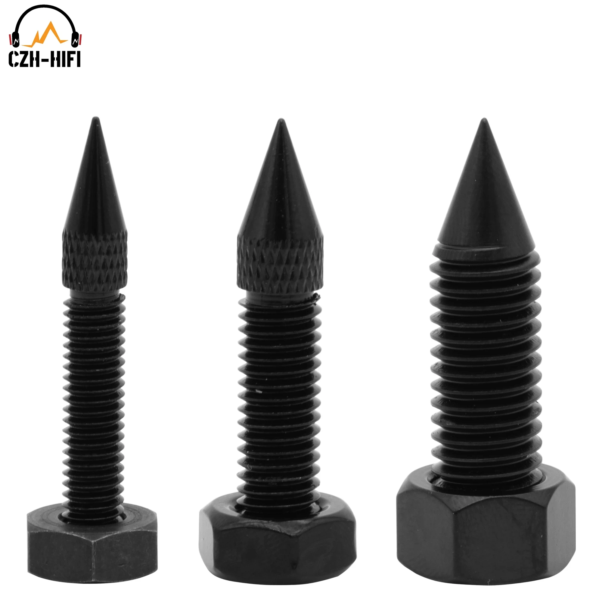 AUDIO-SPIKE-Thread-Iron-Speaker-Spikes-Hifi-Audio-AMP-Monitor ...
