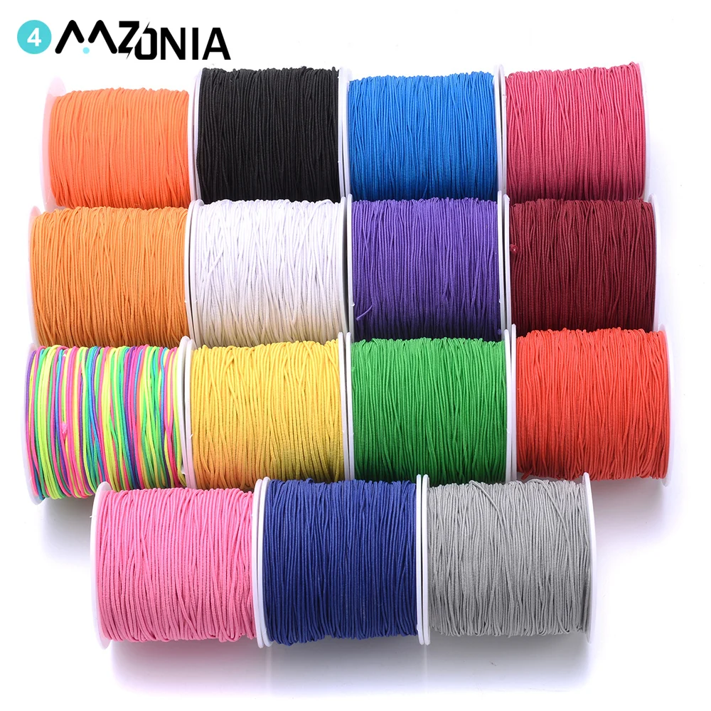 100M-roll-1mm-Colour-Core-Spun-Elastic-Thread-Rope-High-Quality-and ...