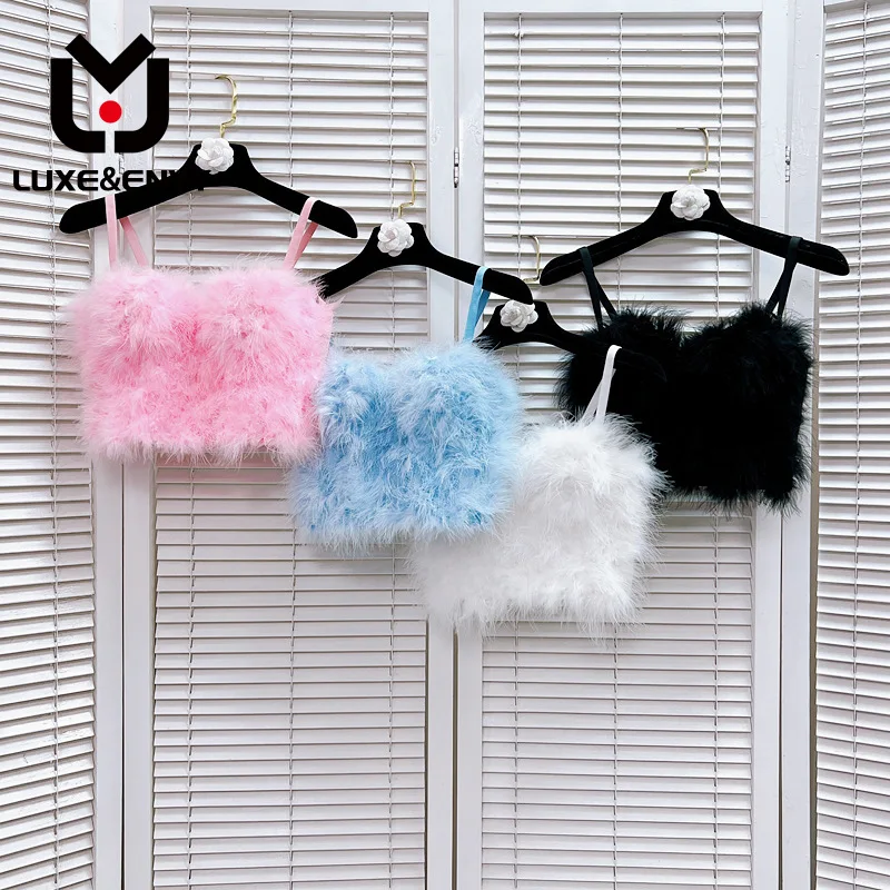 LUXE-ENVY-Fluffy-Multi-color-Fur-Feather-Bra-Top-Strap-2023-Autumn.jpg