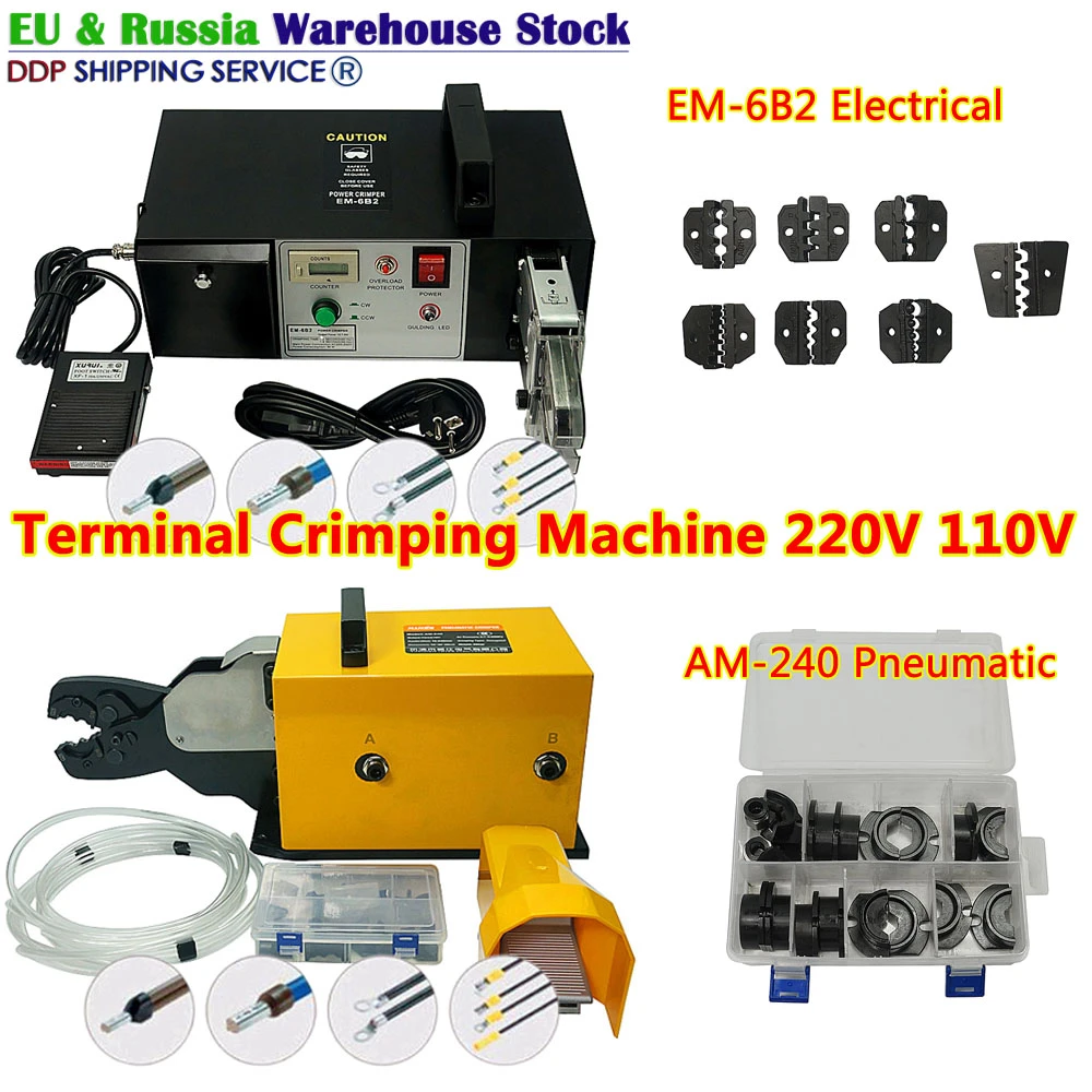 Terminal Crimping Tool EM-6B AM-240 Terminals Machine Electrical ...