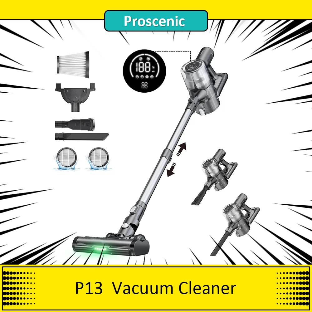 Proscenic P13 Cordless Vacuum Cleaner: The Real Performance of the ...