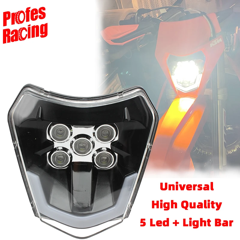 Luz-LED-para-motocicleta-faro-delantero-para-KTM-EXC-XC-XCF-XCW-XCFW-SX ...