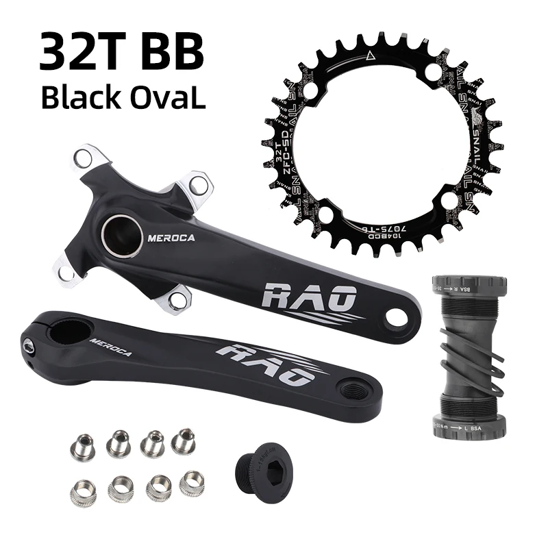 MEROCA-mountain-bike-parts-parts-crankset-104BCD-positive-and-negative ...