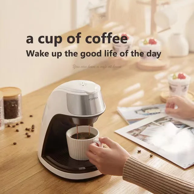 Coffee-Maker-Machine-Portable-Home-Mini-Automatic-Drip-Office-Cafeteira ...