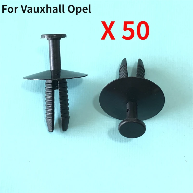 50x Bumper Fender Wheel Arch Door Sill Clip For Vauxhall Opel Astra G H ...