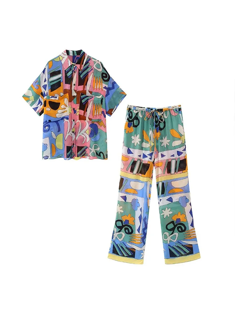 Kumsvag-conjunto-holgado-de-2-piezas-para-mujer-camisetas-de-sat-n ...