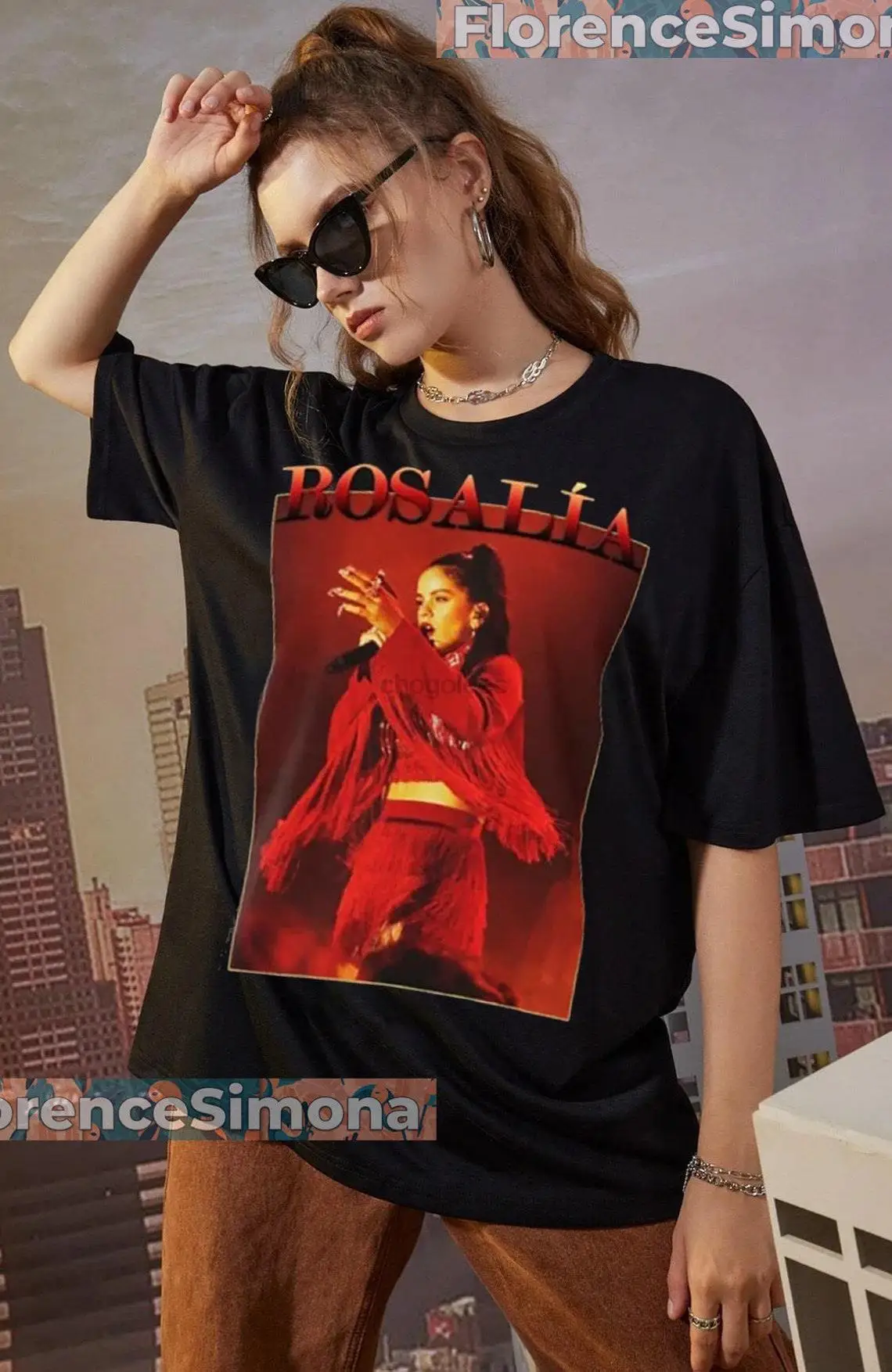 Rosalia-Unisex-Shirt-Rosalia-Concert-Tshirt-Unisex-T-Shirt-Visalia ...