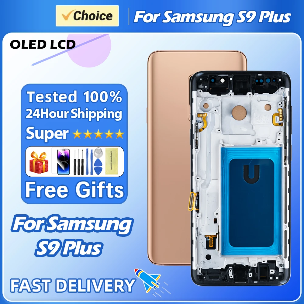 New-100-Tested-TFT-For-Samsung-S9-Plus-G965-G965F-LCD-Display-Touch ...
