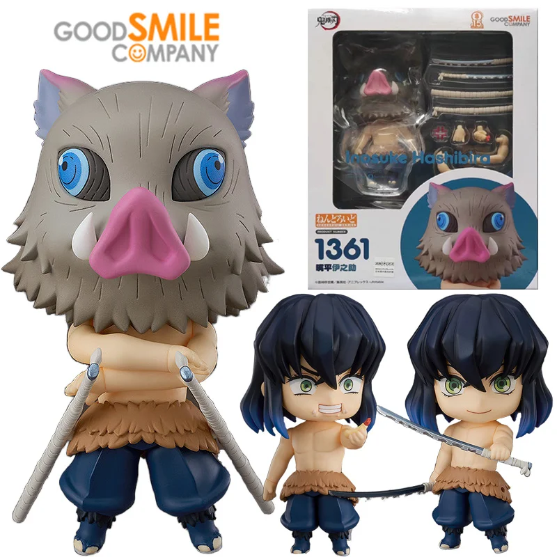 Good-Smile-Inosuke-Hashibir-Demon-Slayer-Nendoroid-Anime-Action-Figure ...