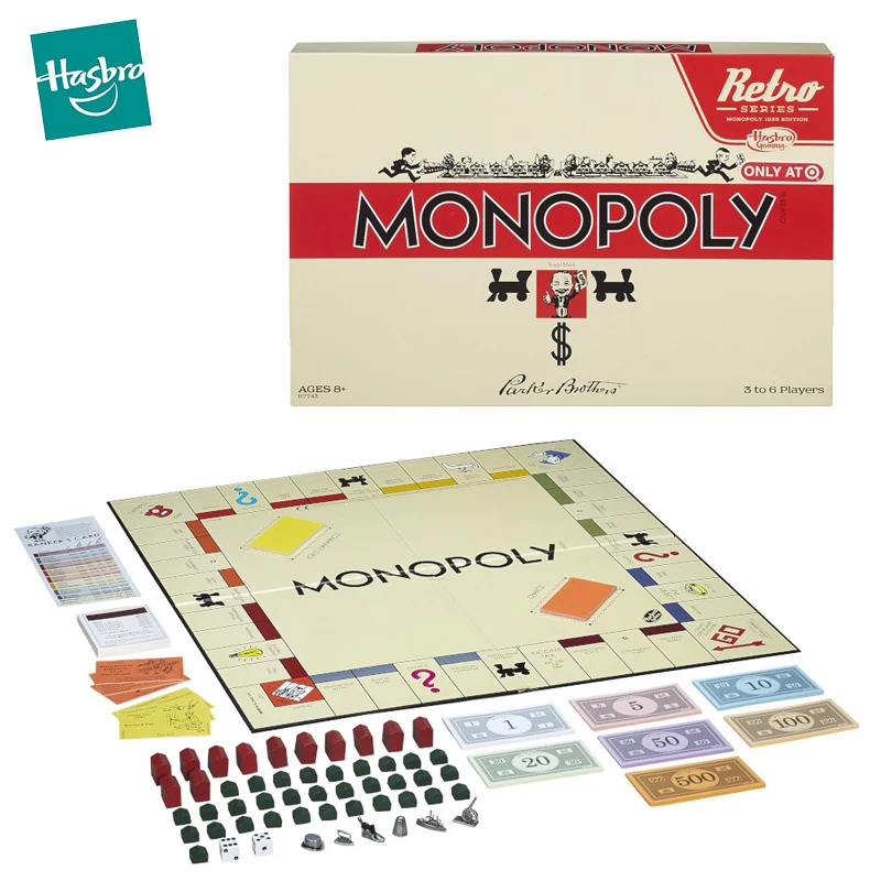 Hasbro-Gaming-Monopoly-Board-Game-Retro-Series-Classic-1935-Original ...
