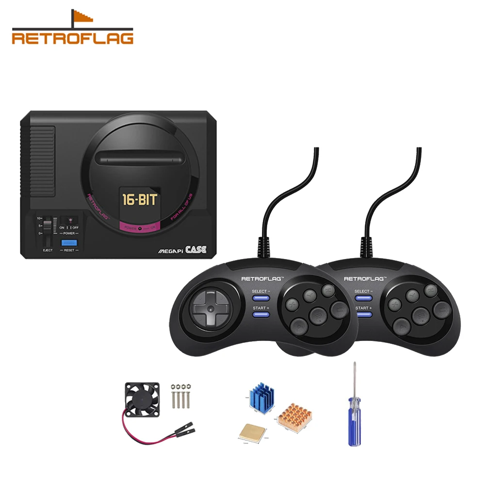 RETROFLAG-MEGAPi-Case-for-Rasbperry-Pi-3ModelB-Plus-with-Heatsink ...