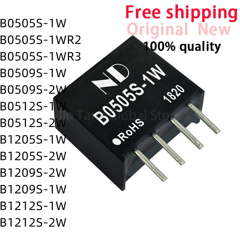 B0505S-1W-B0505S-1WR2-B0505S-1WR3-B0509S-1W-B0509S-2W-B0512S-1W-B0512S ...