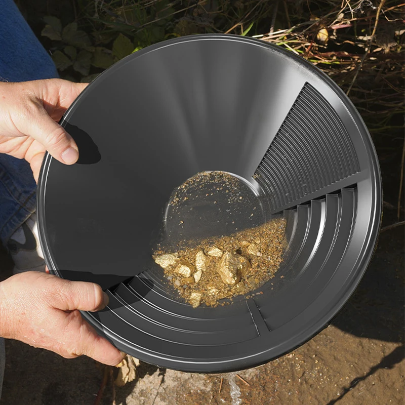 Gold Panning Pan Prospecting Tool for Hobbyists Enthusiasts Stackable ...