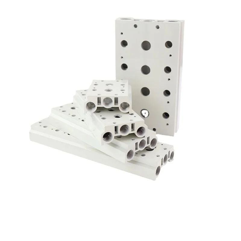 4V410-15 Solenoid Valve Base Manifold Plate 400M-2F/3F/4F/5F/6F/7F/8F ...