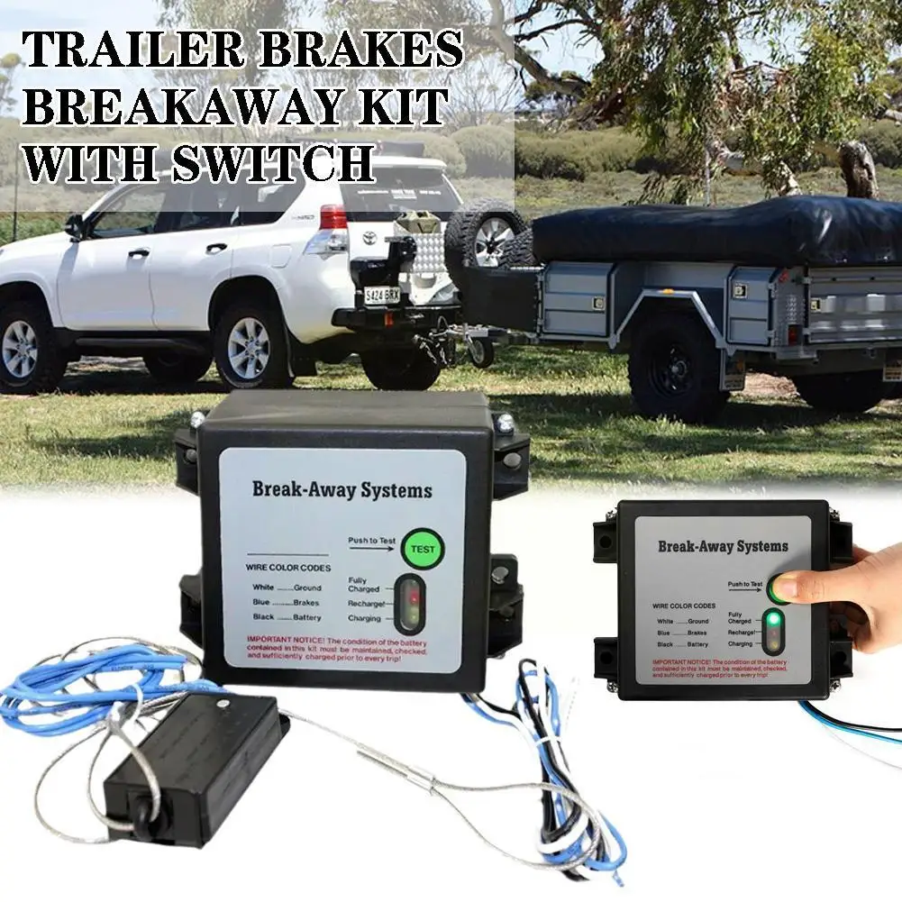 Trailer-Brakes-Breakaway-Kit-With-Switch-12v-Led-Test-Controller ...
