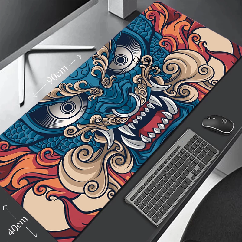 900x400mm Dragon Large Mouse Pad 90x40cm 80x30cm Big Computer Gaming ...