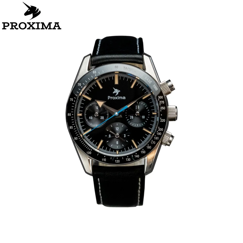 Proxima PX1692 Men Sports Watch 40mm Seagull ST1902 Manual Mechanical ...