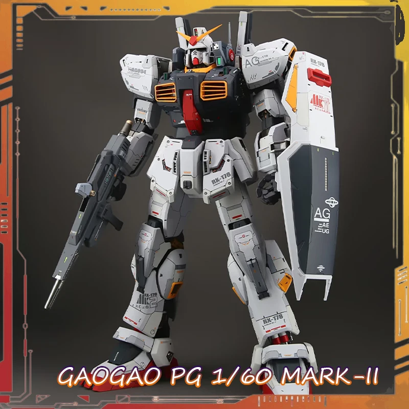 GAOGAO PG MK-II RX-178 액션 피규어 MK2 타이탄스 A.E.U.G 버전 1/60 조립 모델 키트 제타 ...