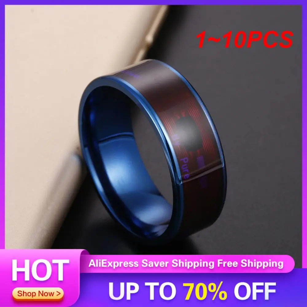 Anillo-inteligente-de-acero-de-titanio-para-el-hogar-joyer-a-con-Chip ...