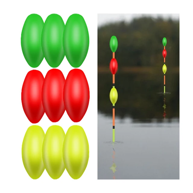 Fluorescent Floating Bobbers - Easy Fishing Tackle